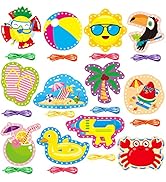 Amazon.com: Omlisca Tropical Fish Lacing Cards 12 Pack Ocean Fish Sea ...