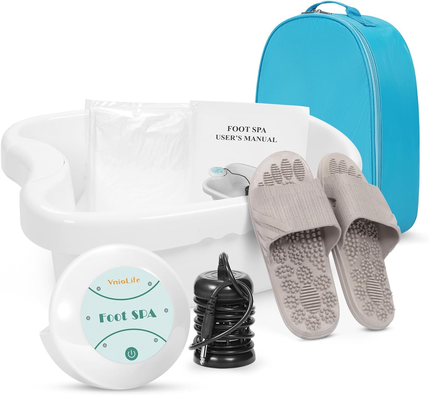 Amazon.com: Healifeco Ionic Foot Spa, Healifeco 2.0 Ionic Foot Bath ...