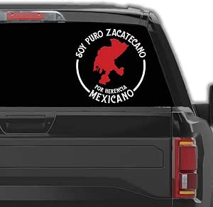 Amazon.com - Zacatecas Mexico Sticker para Trocas Calcomania para Carro ...