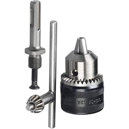 ISC Heavy Duty 13mm Drill Chuck with SDS Adaptor Key Set, Compatible ...
