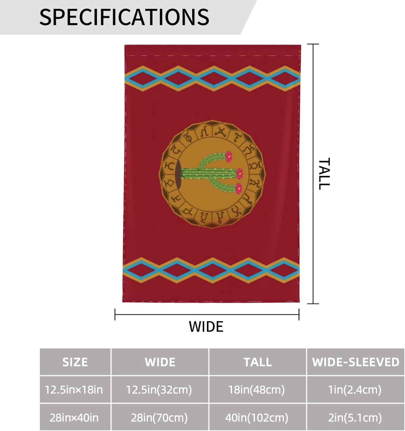 LIFANGMI Panteera Wayuu Garden Flag 28″x40″ Inch Double Sided Garden ...