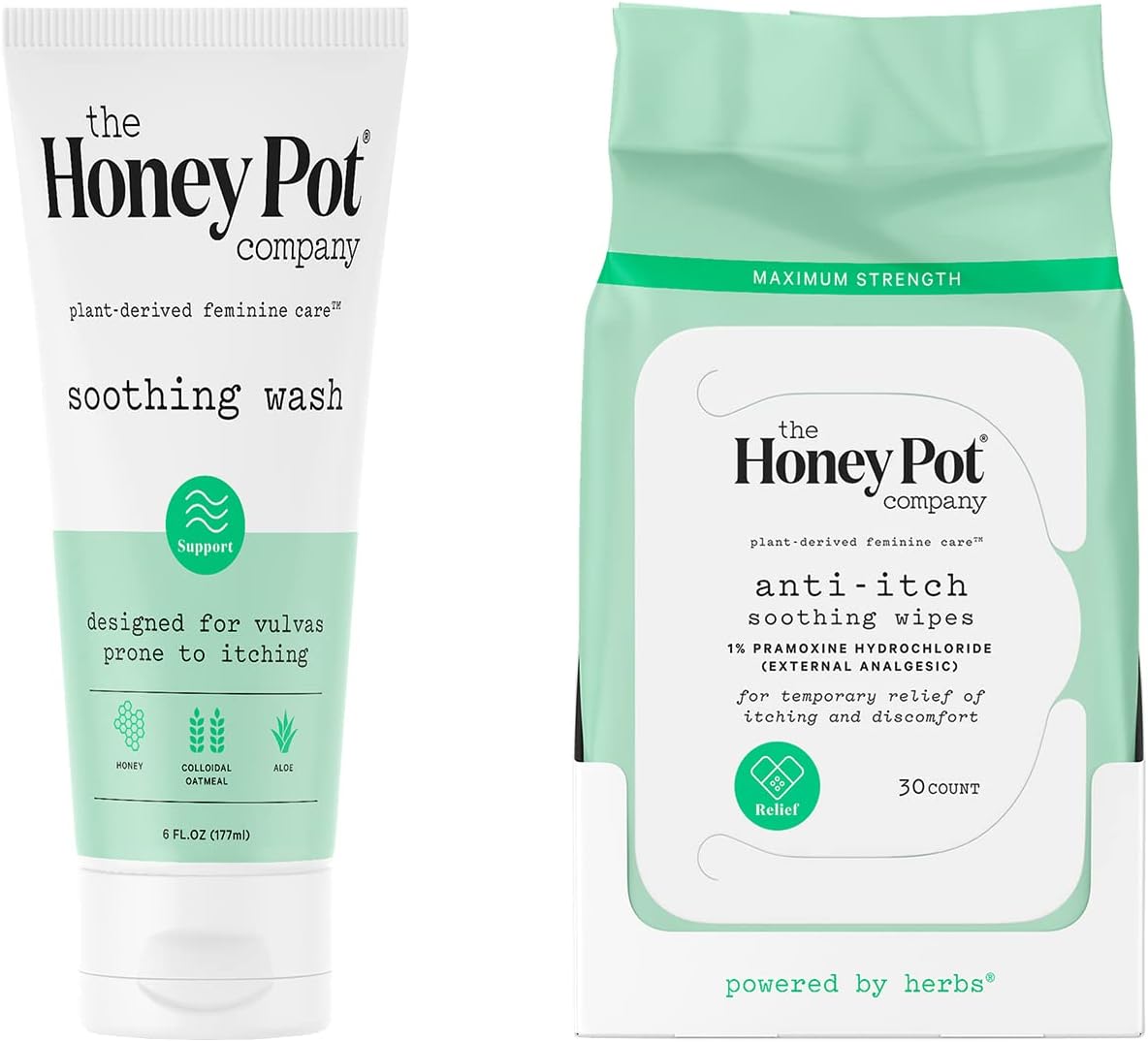 Amazon.com: The Honey Pot Company - Feminine Wash & Feminine Wipe ...