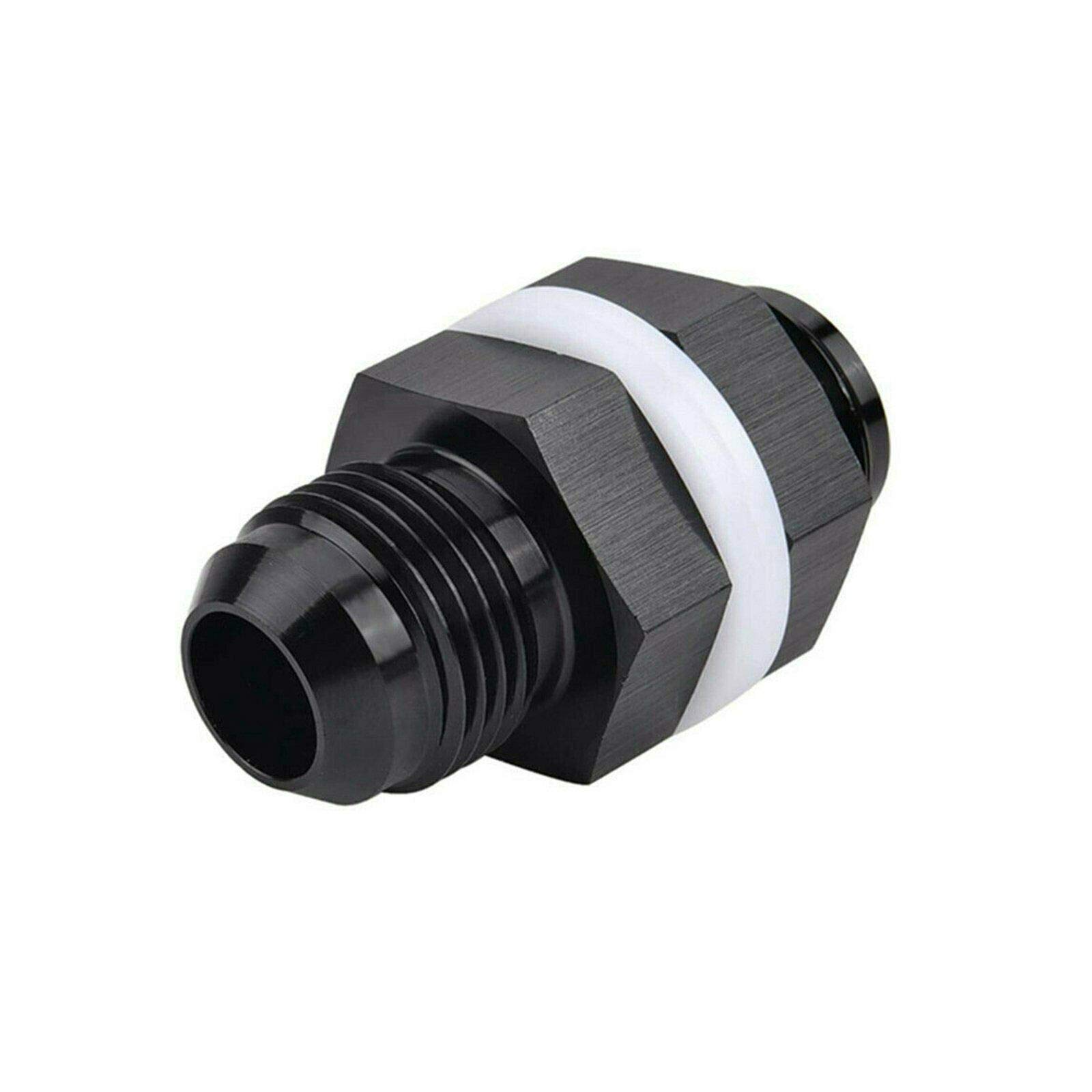 Snapklik.com : BLACKHORSE-RACING 10AN Straight Black Male Flare Fuel ...