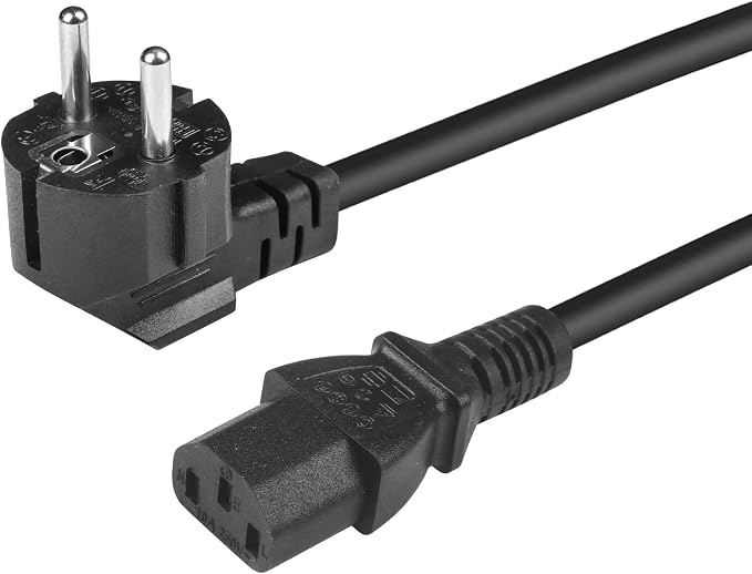 1.5m Netzkabel 3 Polig 10A 250V Kabel Ac Plug, Netzstecker Pc Computer ...