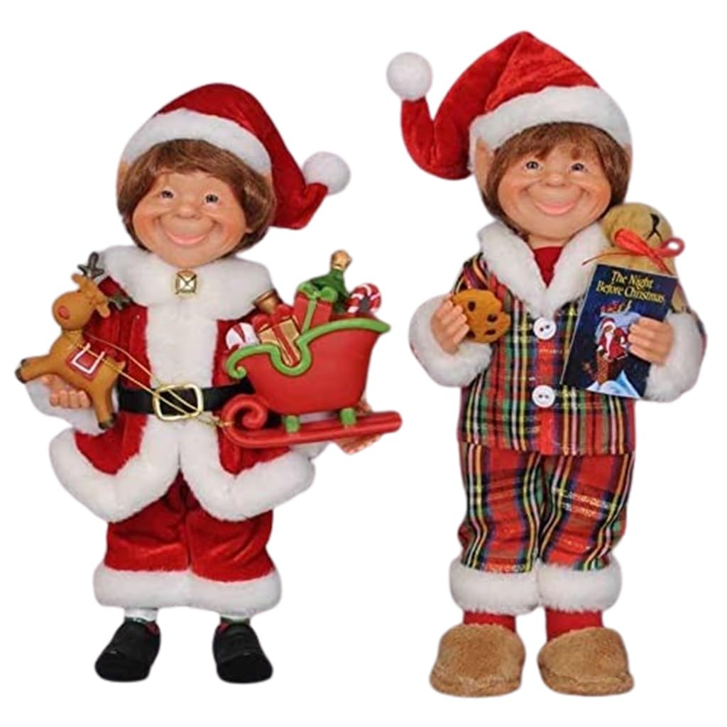 Amazon.com: Karen Didion Traditional Elf Set of 2 : Home & Kitchen