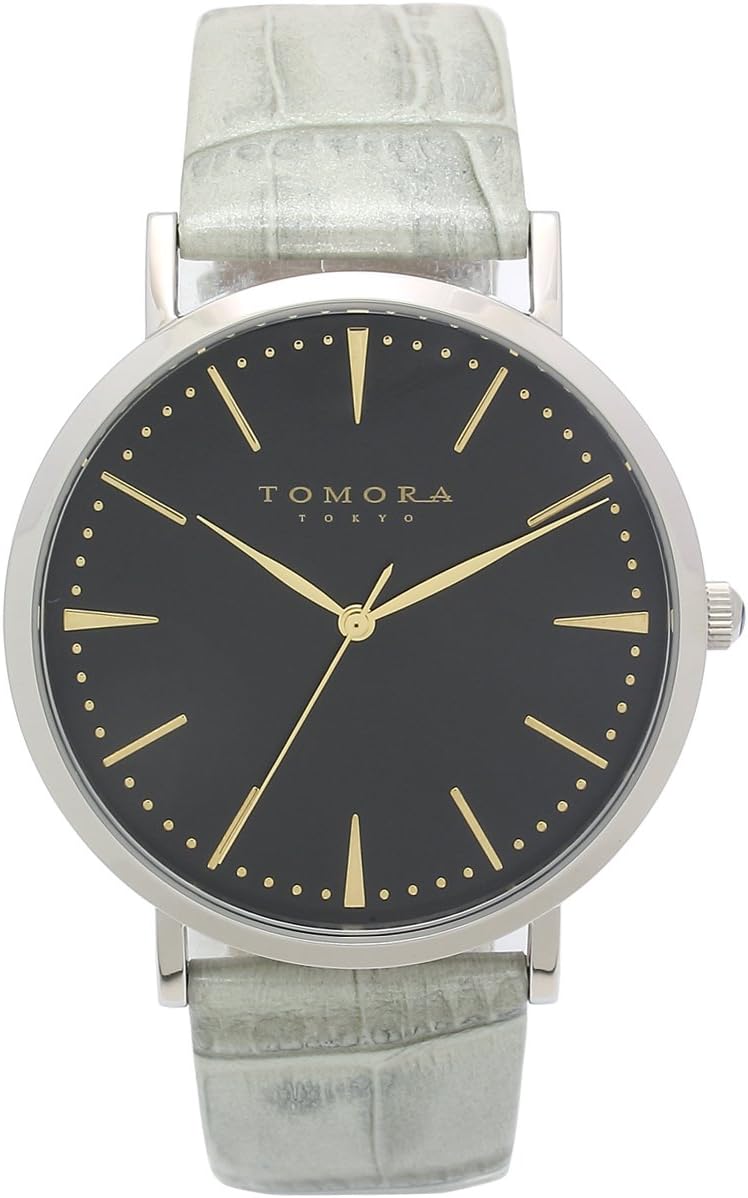 Amazon.co.jp: トモラ トウキョウ(Tomora Tokyo) 腕時計 ブラック×シルバー×ライトグレー サイズ:[ケース]約 ...