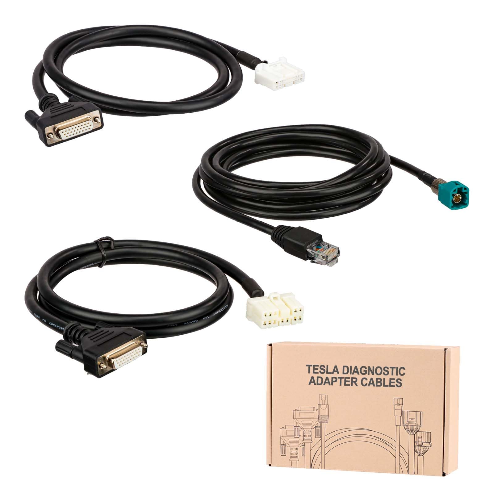 Amazon.com: Autel Tesla Diagnostic Adapter Cables for Tesla Model X and ...