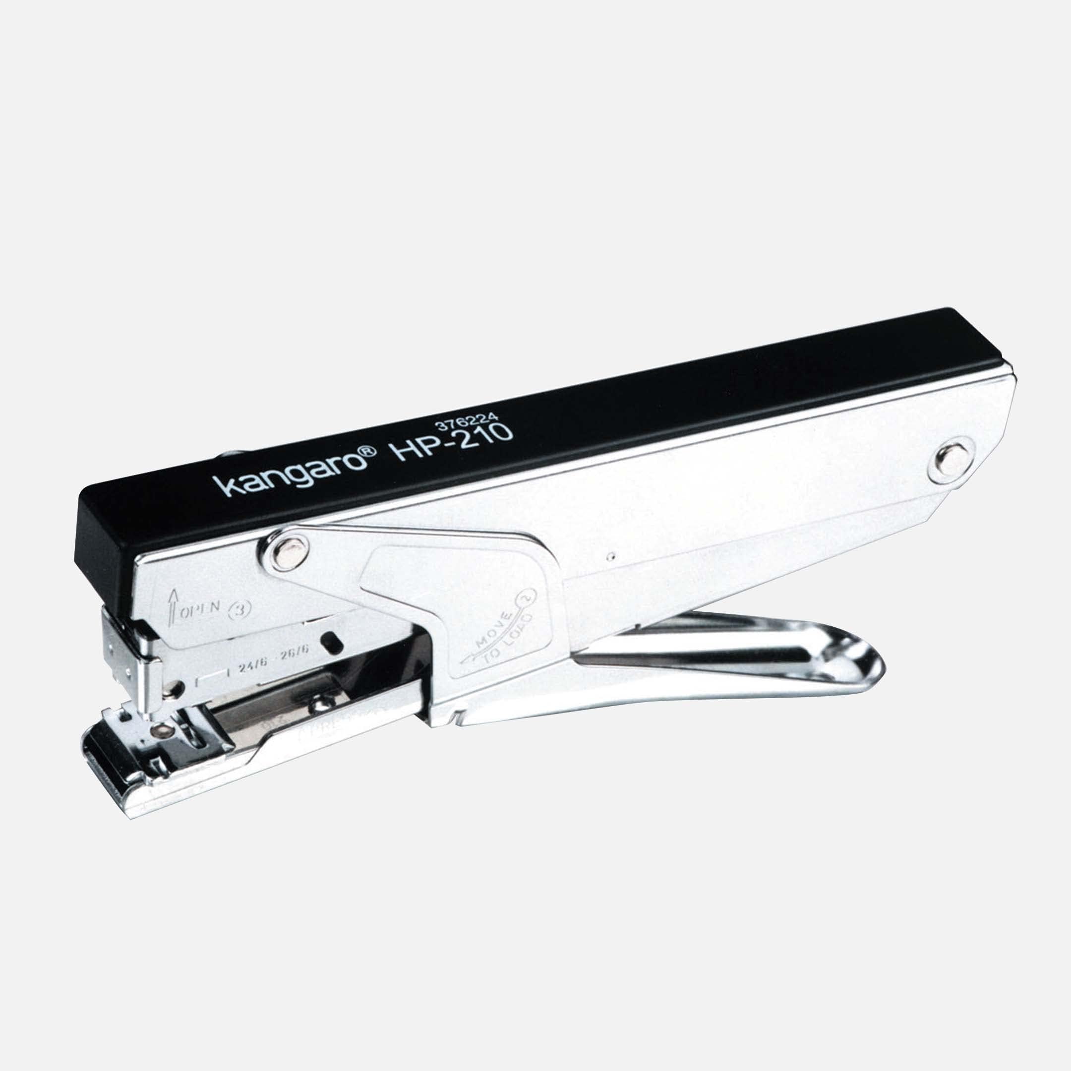 Kangaro HP-45 All Metal Stapler, Standard Stapler with Quick Loading ...