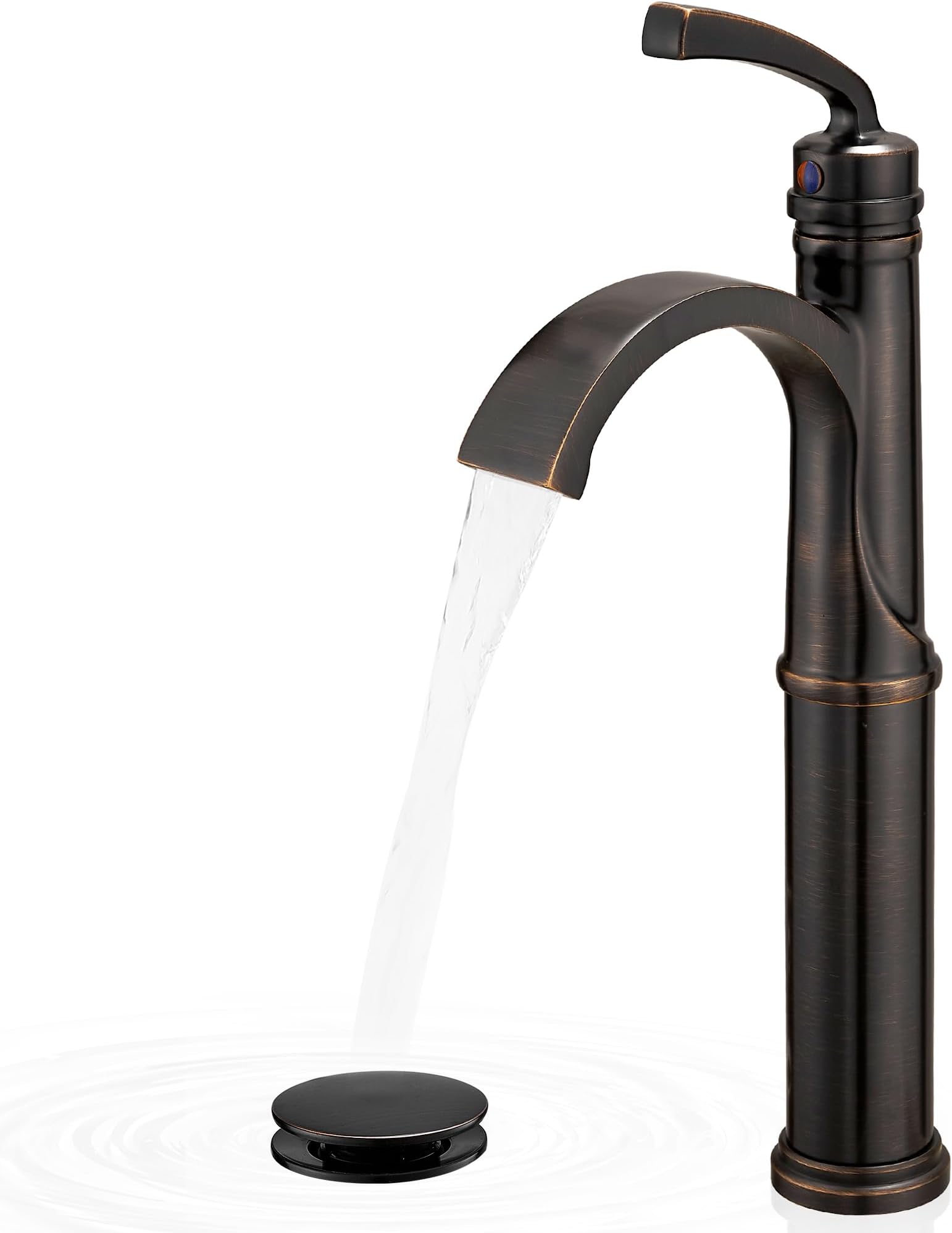 BATHLAVISH Vessel Sink Faucet Oil Rubbed Bronze, Tall Bathroom Faucet ...