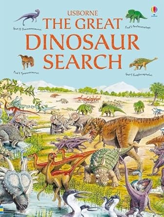 The Great Dinosaur Search (Great Searches): Rosie Heywood ...