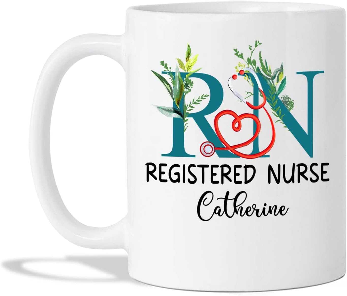 Amazon.com: Nurse Tea Cup - Personalized Nurse Mugs - Custom Name ...
