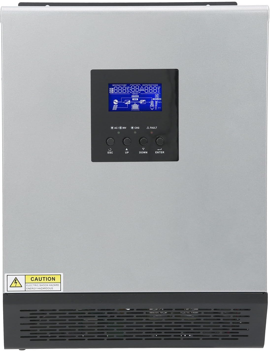 Inverter Charger 3KVA 2400W 120V, Hybrid Inverter Nepal | Ubuy