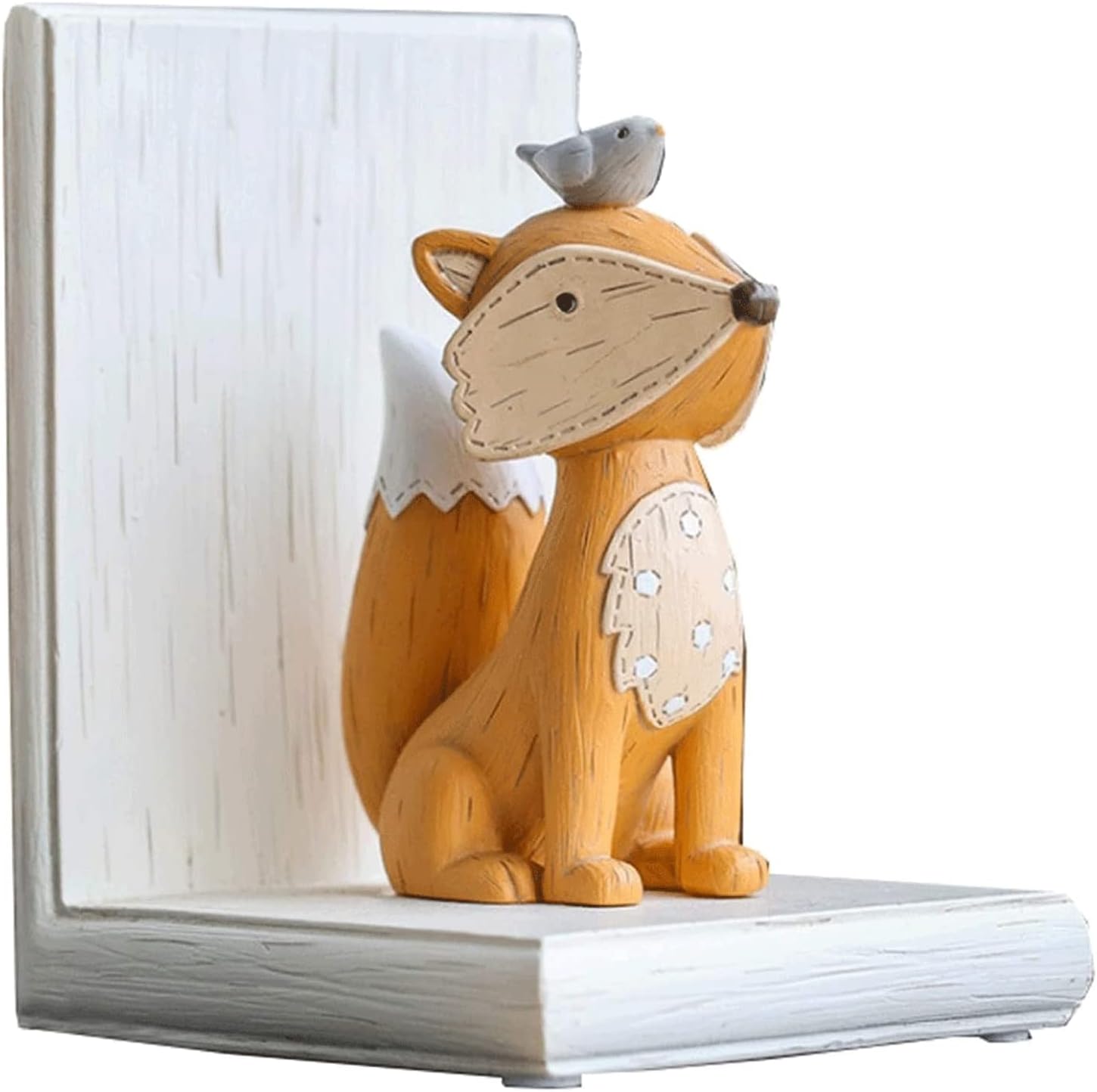 Amazon.com: BAUBUY Funny Animal Book Ends for Kids Decorative Wood ...