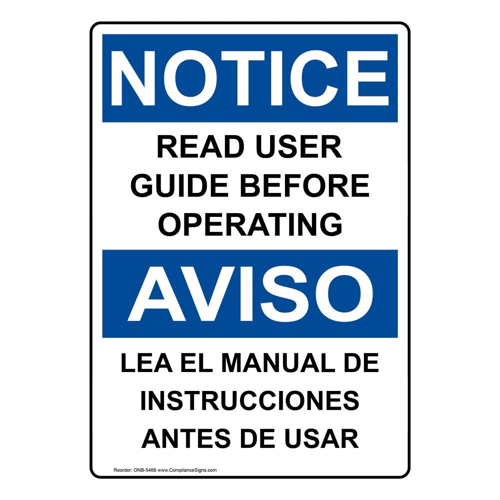 Buy Notice Read User Guide Before Operating - Lea El Manual De ...