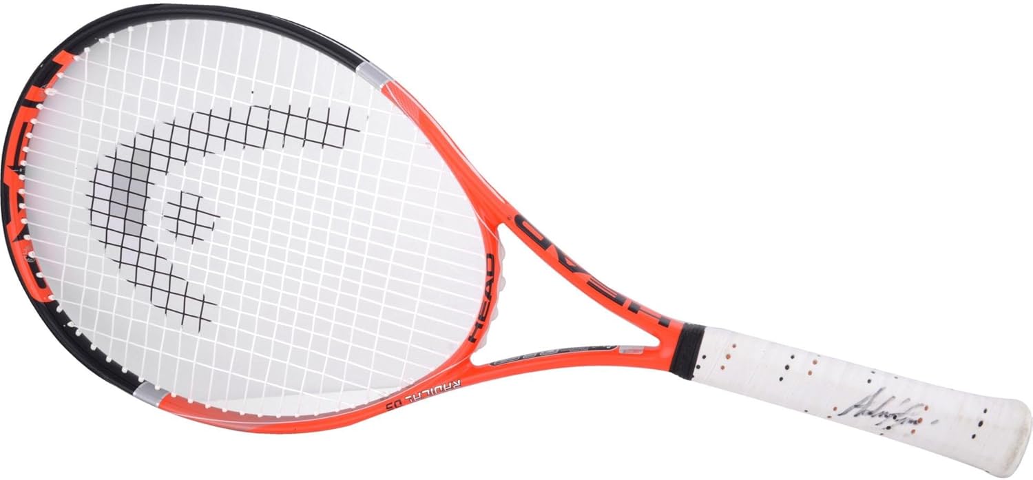 Andre Agassi Autographed Head Tennis Racquet - Autographed Tennis ...