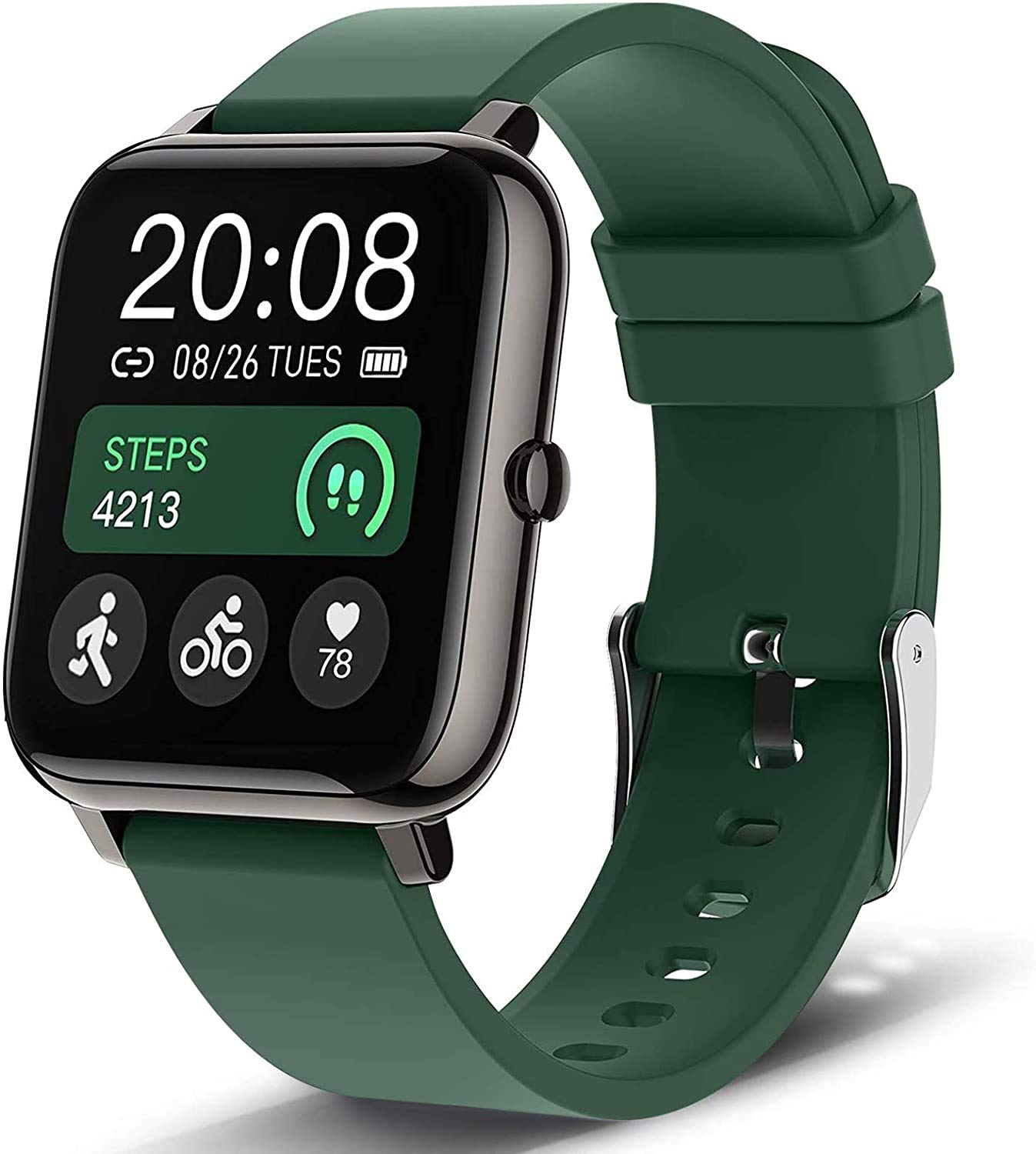 Popglory Smartwatch Uomo Donna Contapassi Saturimetro SpO2 popglory-smartwatch-uomo-donna-contapassi-saturimetro-spo2