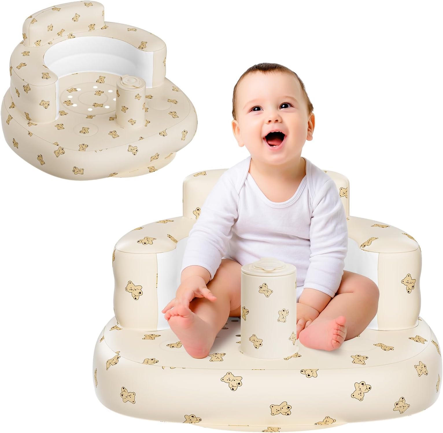 Amazon.com : Baby Inflatable Seat for Babies 3-36 Months, Built in Air ...
