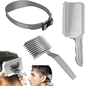 Barber Fade Combs Barber Combs with Fade Hair Trimming Guide, 3Pcs Fade ...