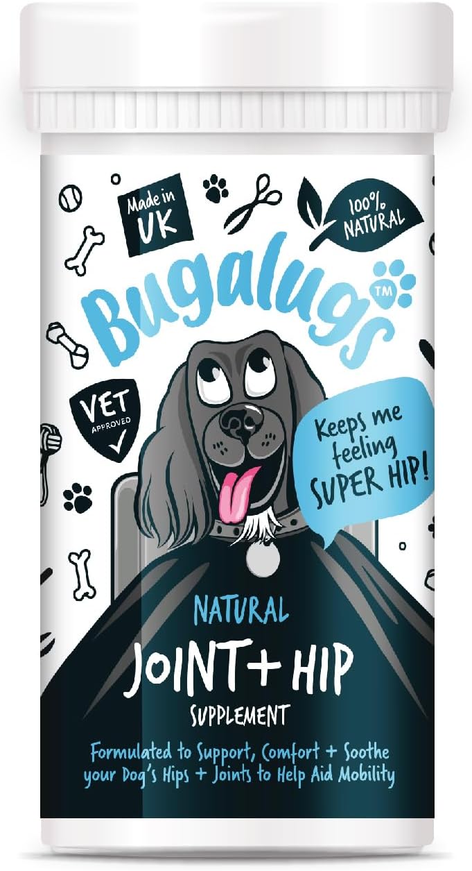 BUGALUGS Joint Supplements For Dogs With Glucosamine, Chondroitin ...