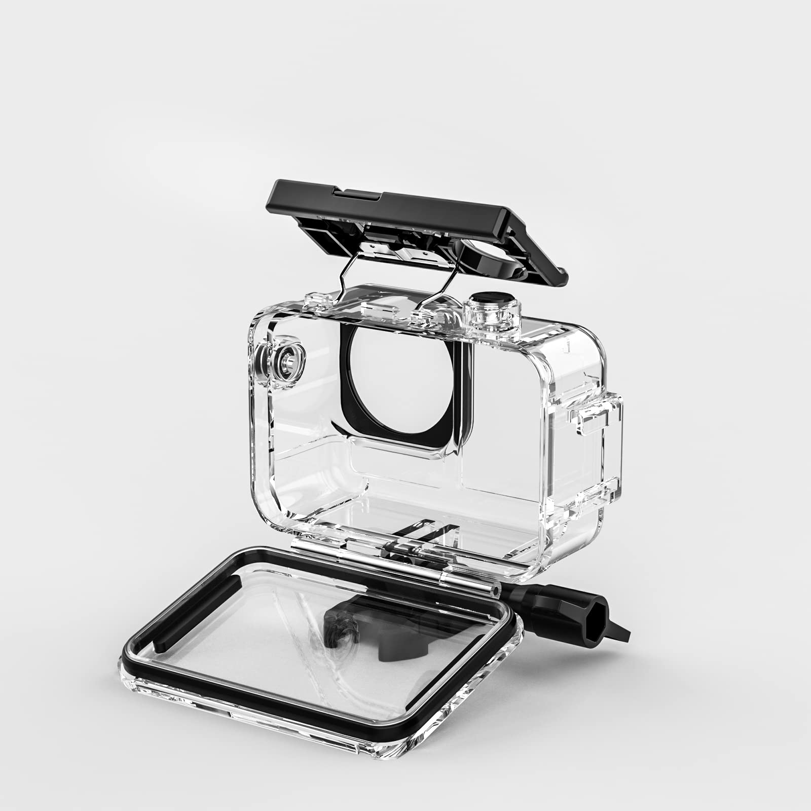 Waterproof Housing Case for DJI Osmo Action 5 Pro,4,3,40M diving case ...