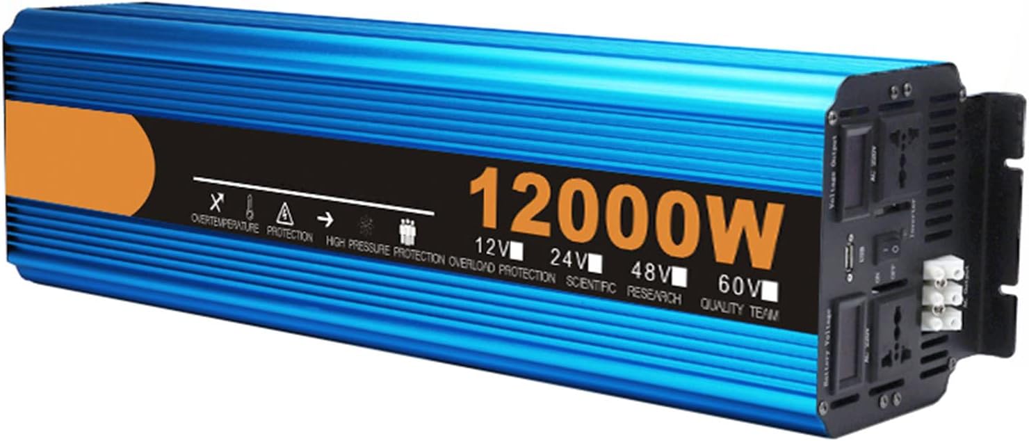 Amazon.com: TOOJUN Inverter DC 24V to AC 220V Converter Pure Sine Wave ...