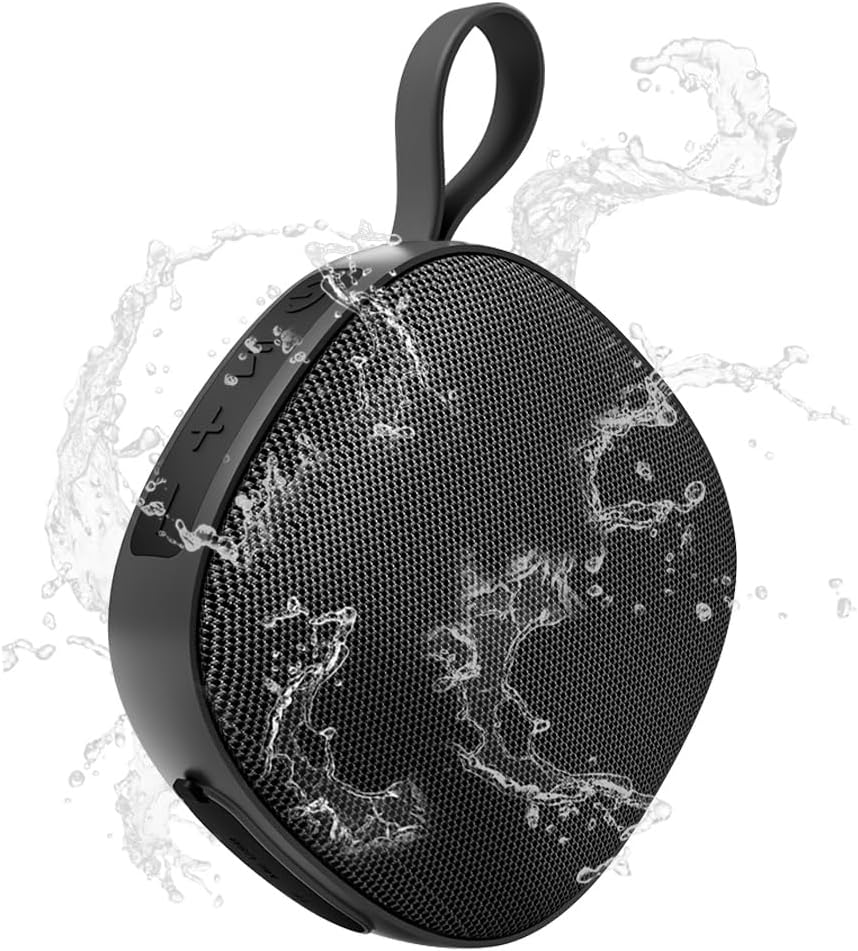 AUKSKY - Paquete de 2 mini altavoz portátil, Bluetooth pequeño, micro ...