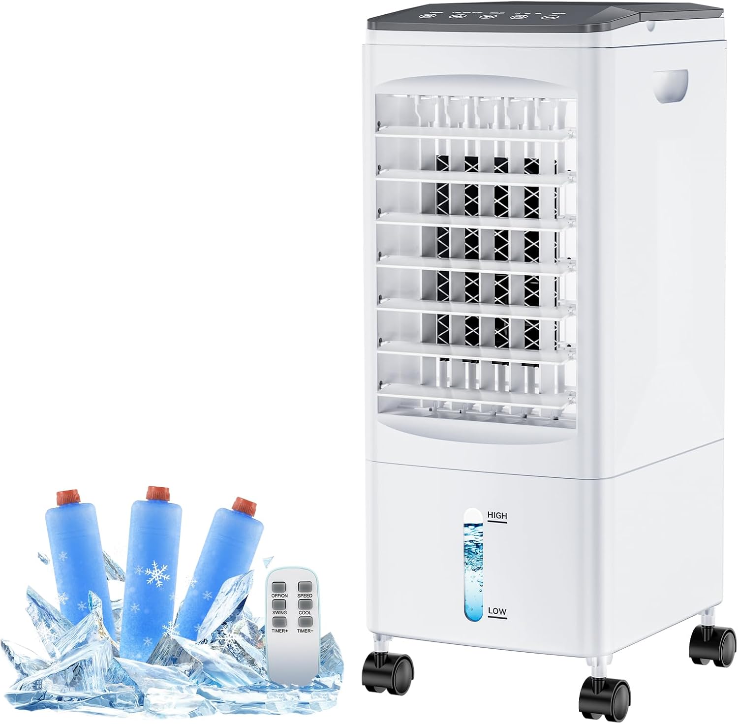 Amazon.com: Portable Air Conditioners, 1.45 Gal Evaporative Air Cooler ...