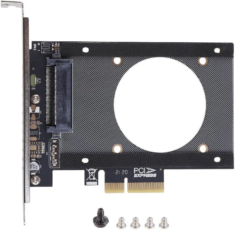 U.2 SFF-8639 to PCI-E Expansion Card Adapter Support U.2 NVME SSD Card ...