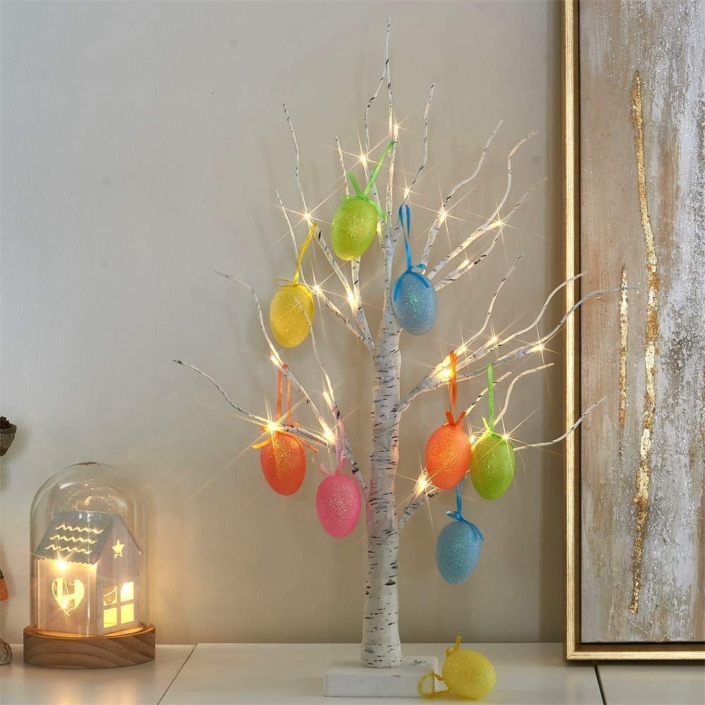 White Easter Egg Tree