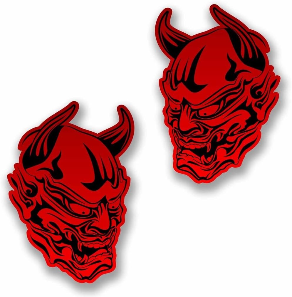 Amazon.com: Red Devil Vinyl Sticker Decal Laptop Car Bumper Sticker ...