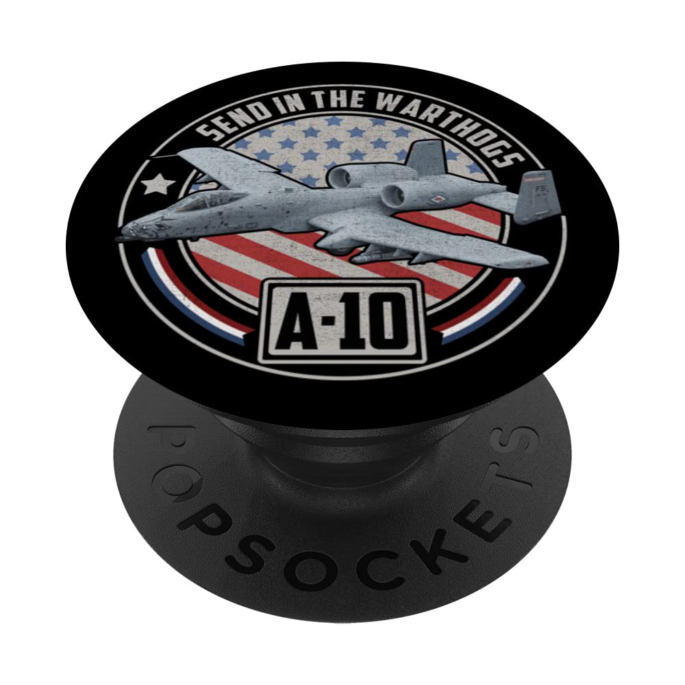 Buy A-10 Warthog Thunderbolt Attack Aircraft Fighter Jet PopSockets Swappable PopGrip Online at ...
