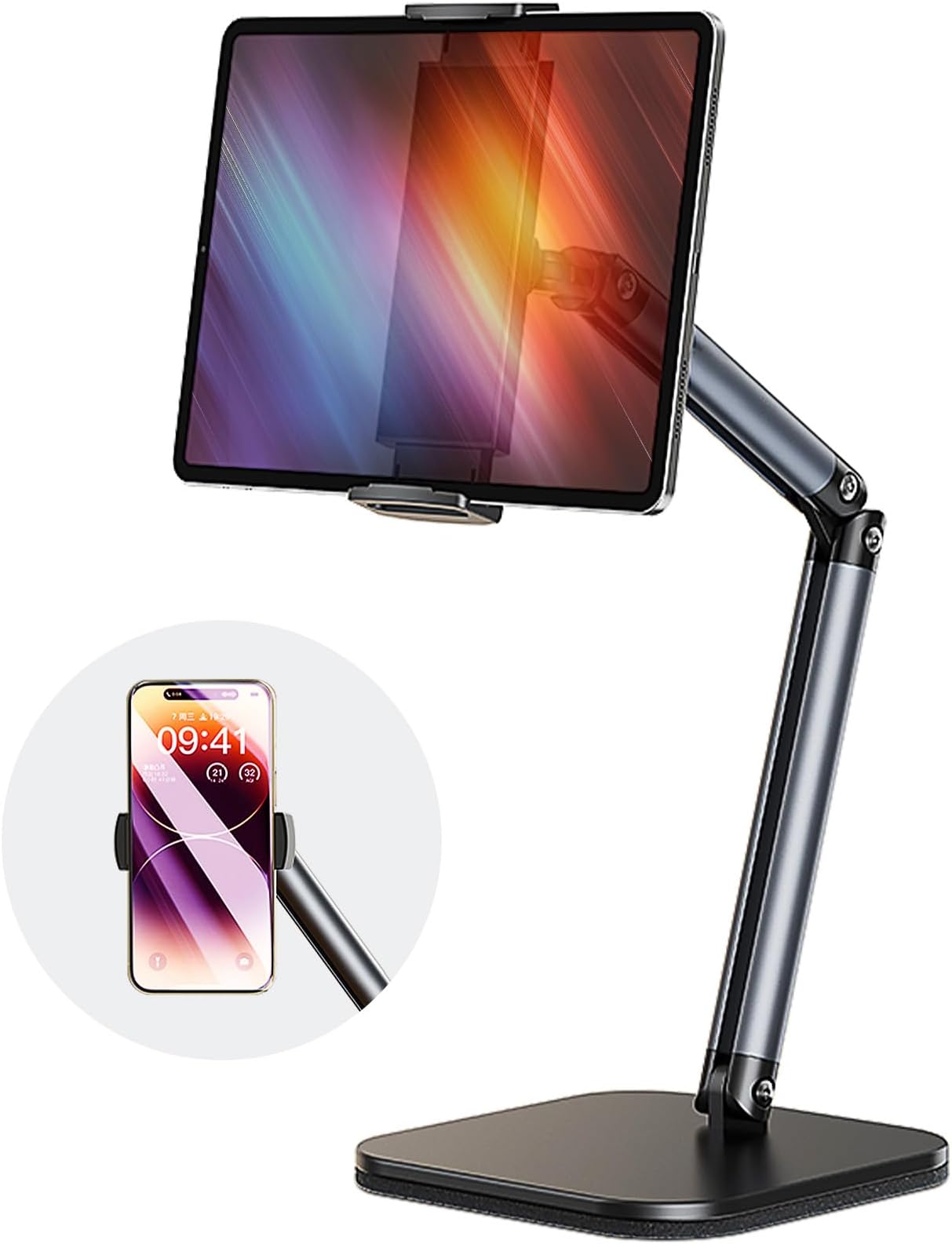 AiFeelife Portable Monitor Holder for 12-17.3 Inch Screen Metal Stand ...