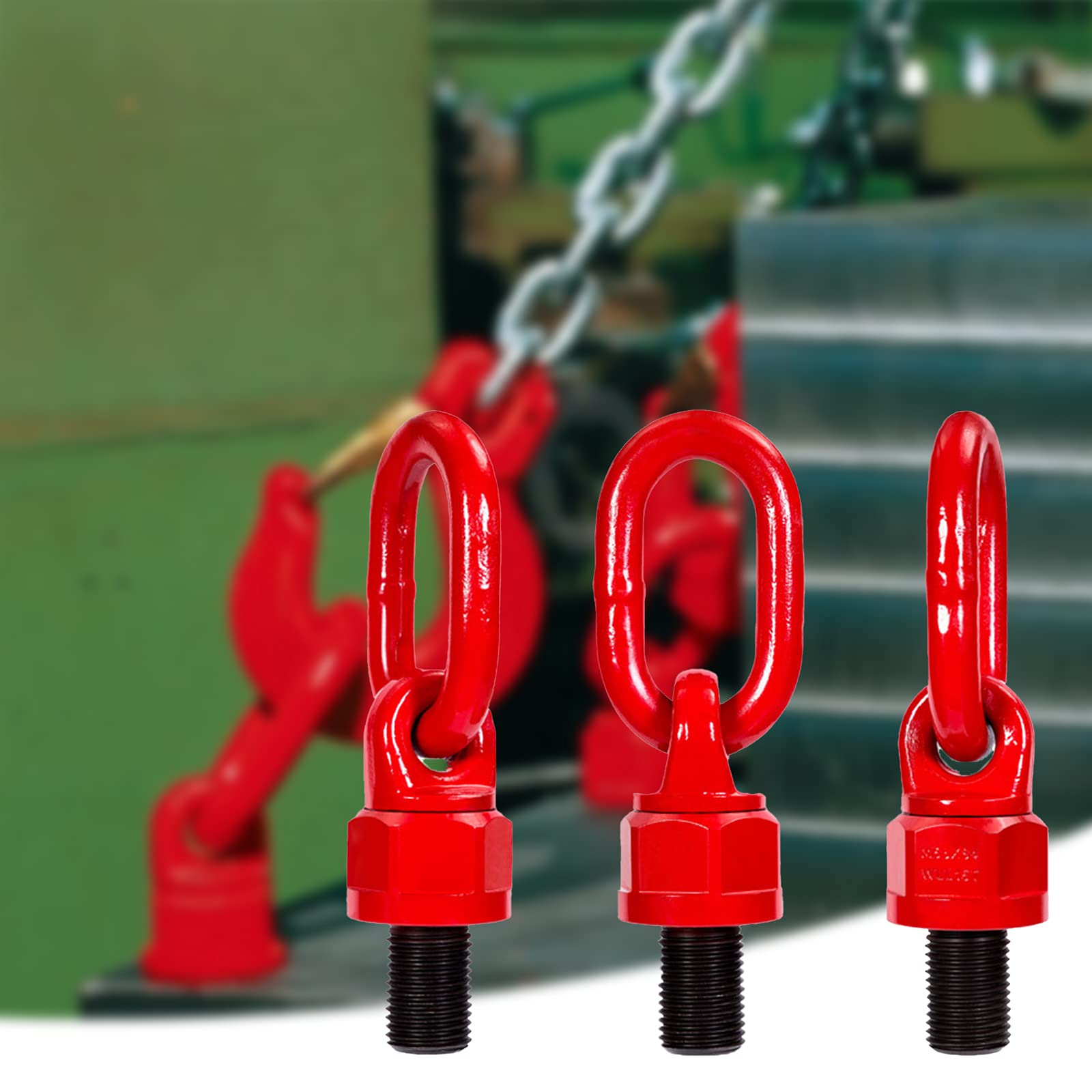 Fyearfly M8 Eye Bolt Lifting Eye Bolt, Rotating Lifting Ring Eye Bolt ...