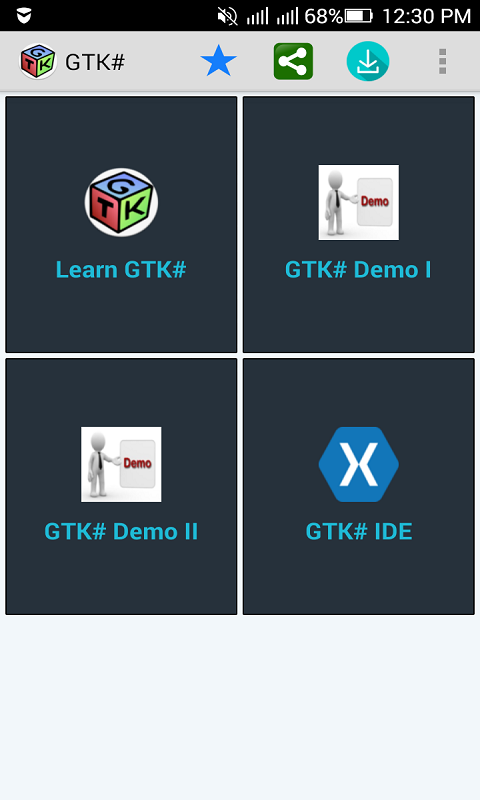 Learn GTK# Programming - App on Amazon Appstore
