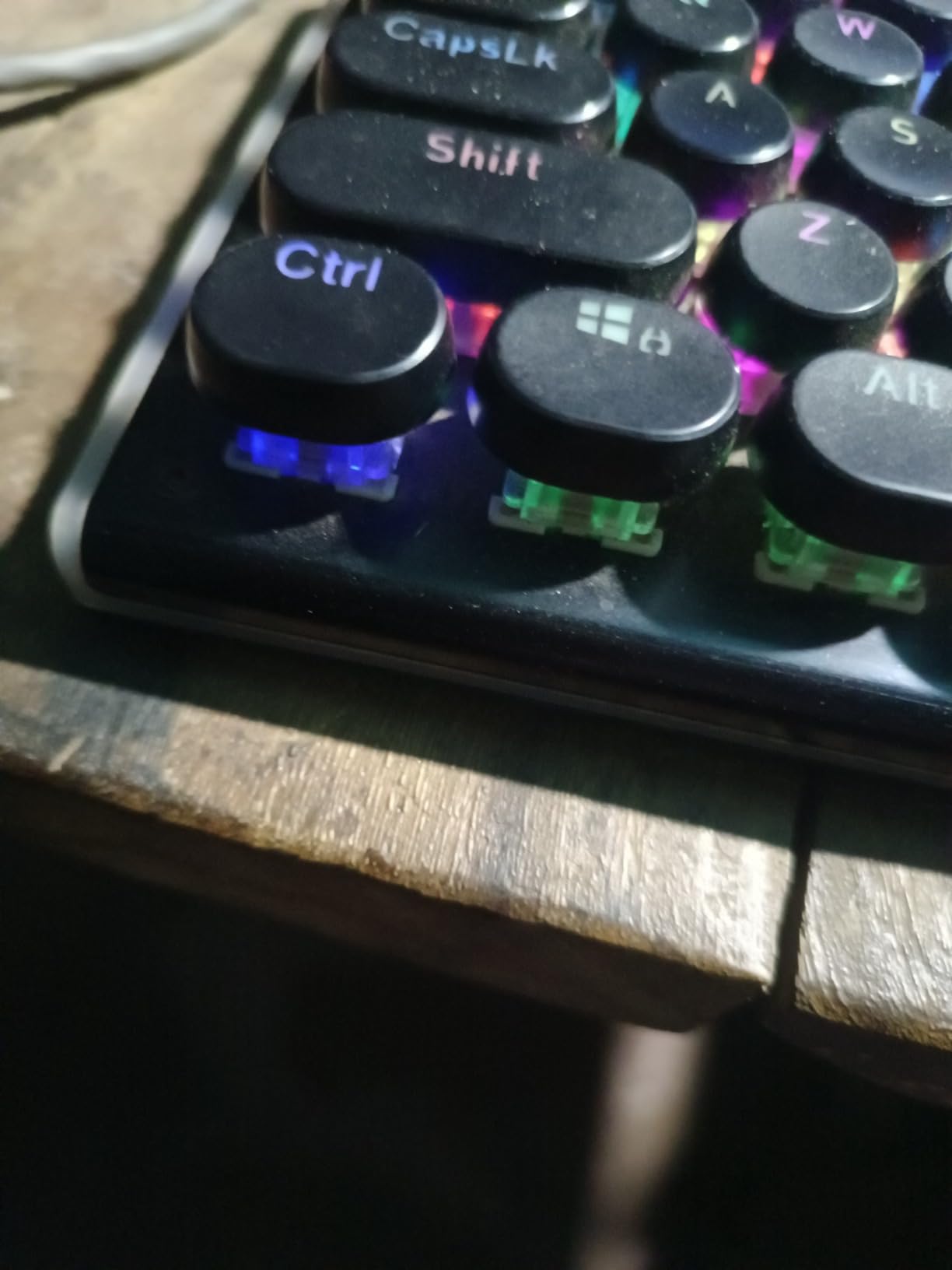 Amazon.in: Buy HP GK600YS RGB Backlit Wired Mechanical Gaming Keyboard ...