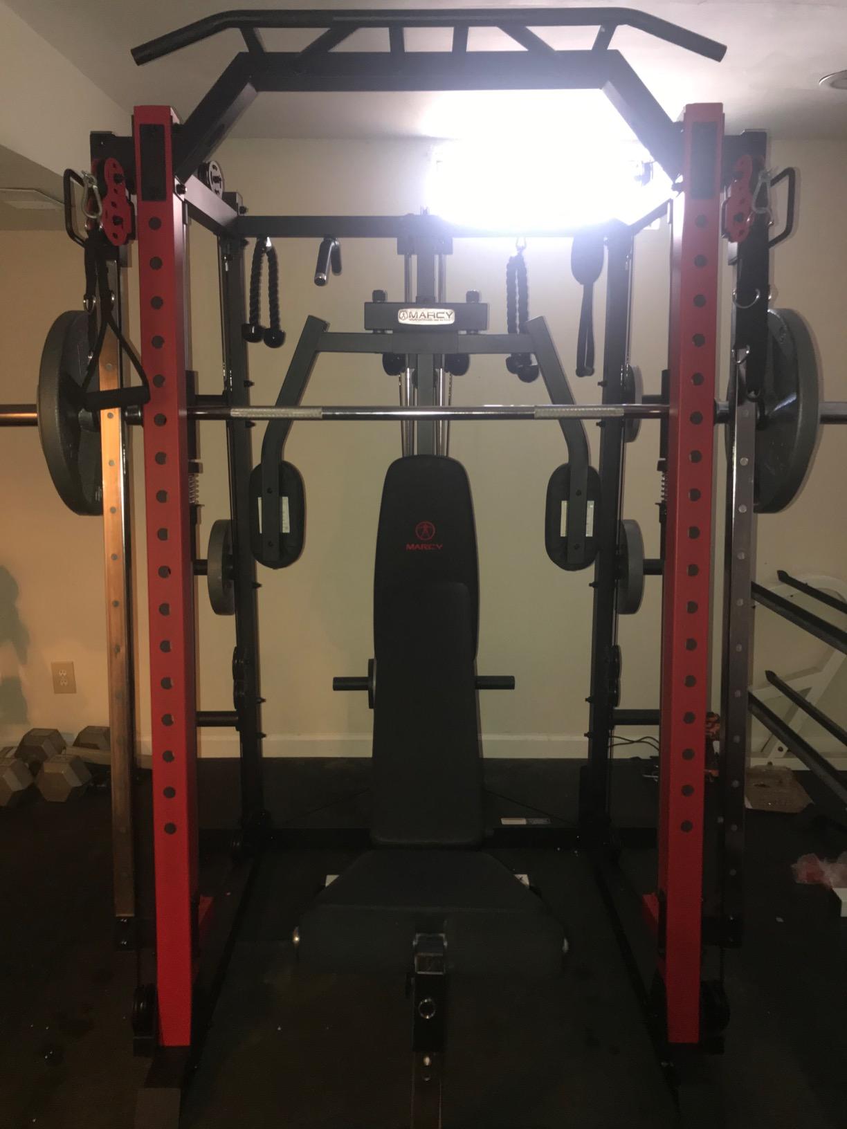 $55/mo - Finance Marcy Smith Machine Cage System Home Gym Multifunction ...