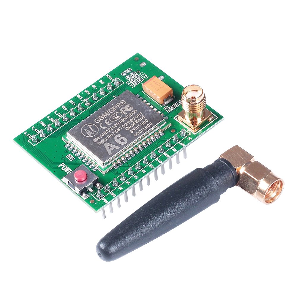 Thinklets™ A6 GSM GPRS Module(from Ai-Thinker : Makers of ESP8266) Quad ...