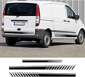 Amazon.co.jp: 3 Pcs Car Stickers B=enz Vito V Class Viano W638 W639 ...