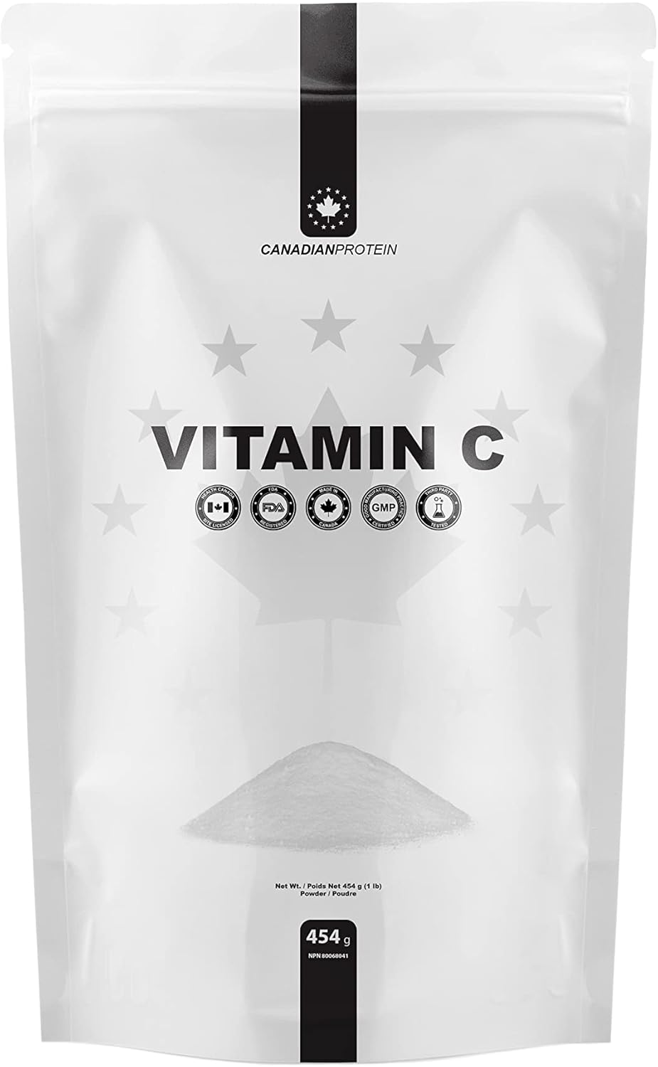 Canadian Protein Vitamin C (Ascorbic Acid) Powder | 454g of Antioxidant ...