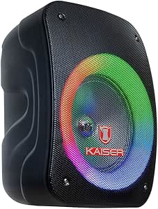 kAISER 8 pulg KSR-Link Recargable 20W RMS Negro KSW-5009 : Amazon.com ...