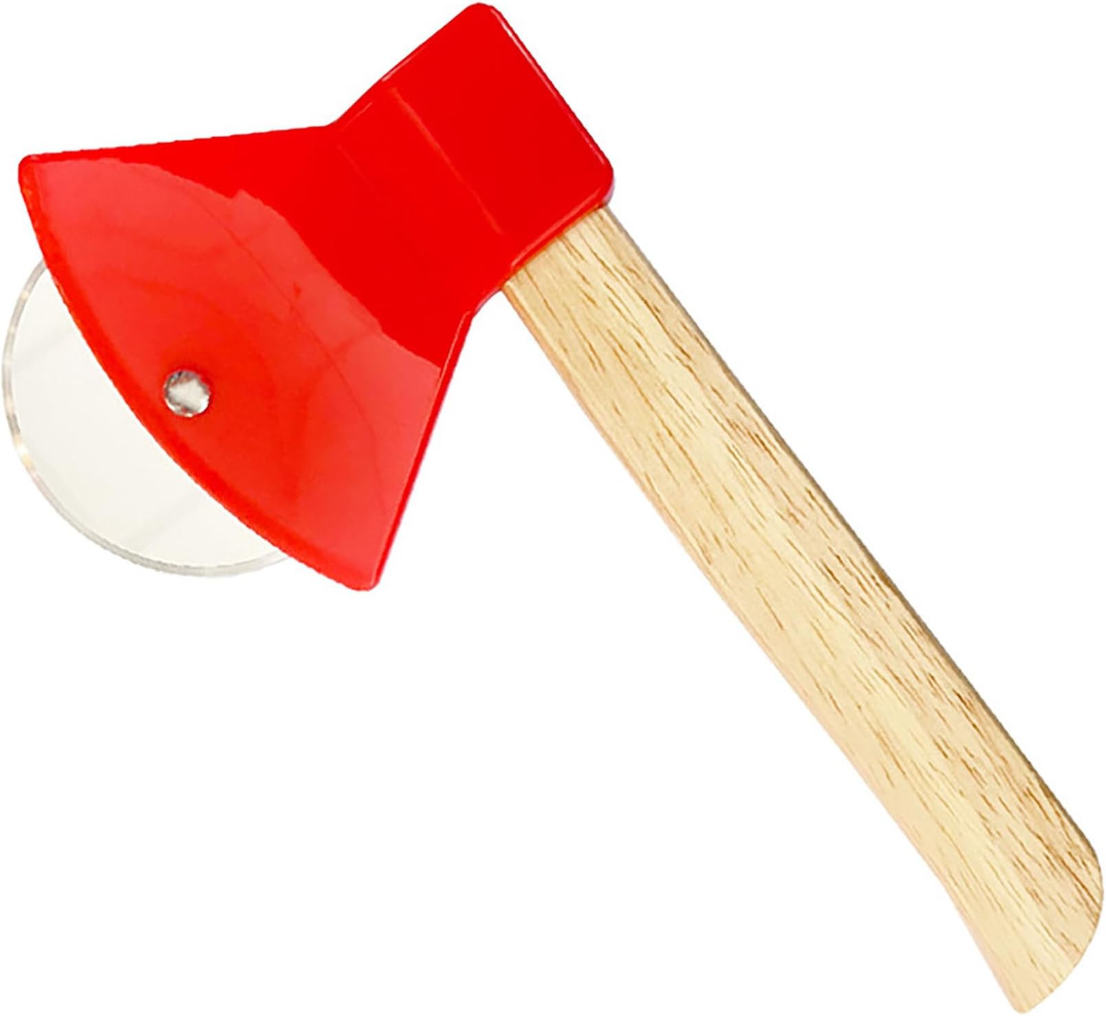 Amazon.com: Axe Pizza Cutter with Bamboo Handle and Sharp Rotating ...