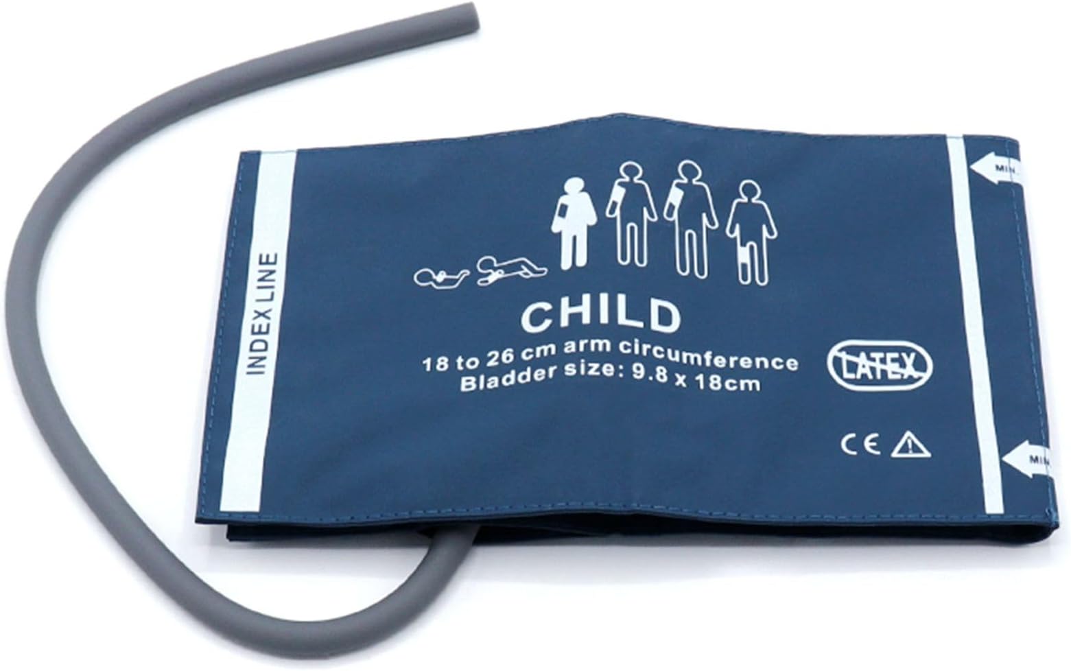 Amazon.com: Universal NIBP PU Cuff for Pediatric Child 18-26cm, Single ...