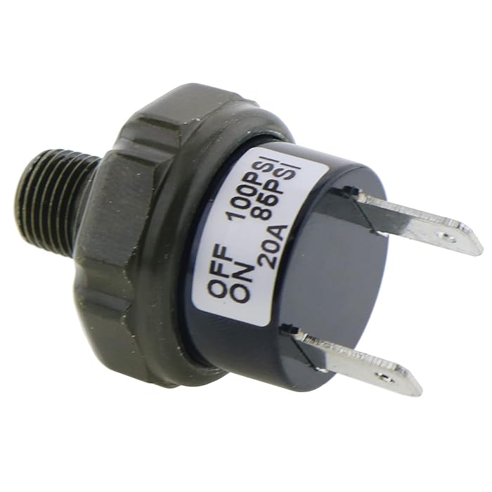 Buy DVPARTS 85-100PSI Air Pressure Switch 1/8"-27 NPT Pressure Switch ...