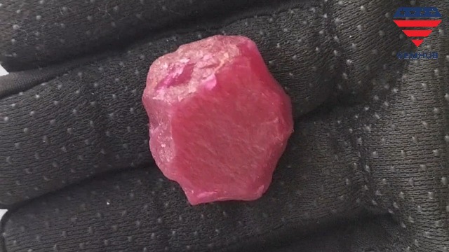 Watch Natural Raw Rough Red Ruby on Amazon Live