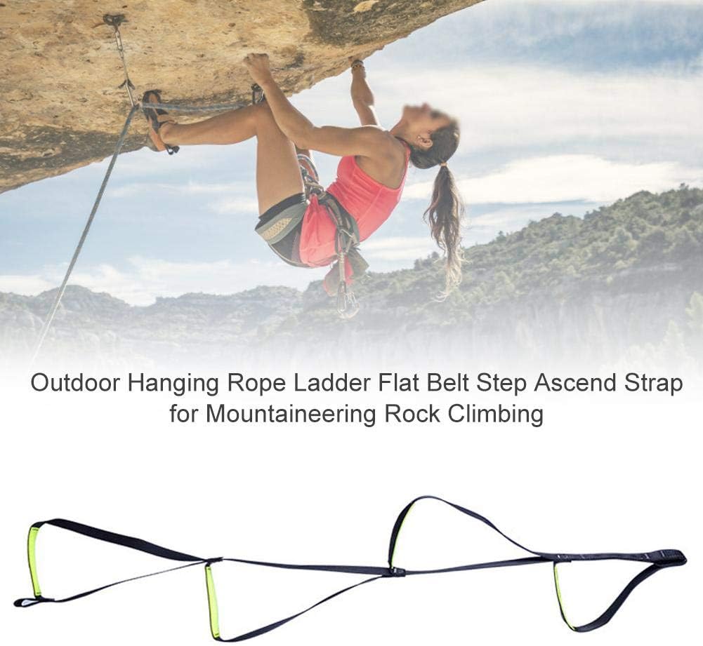 RiToEasysports 4 Step Climbing Aider Foot Ascender Loop Climbing Rope ...