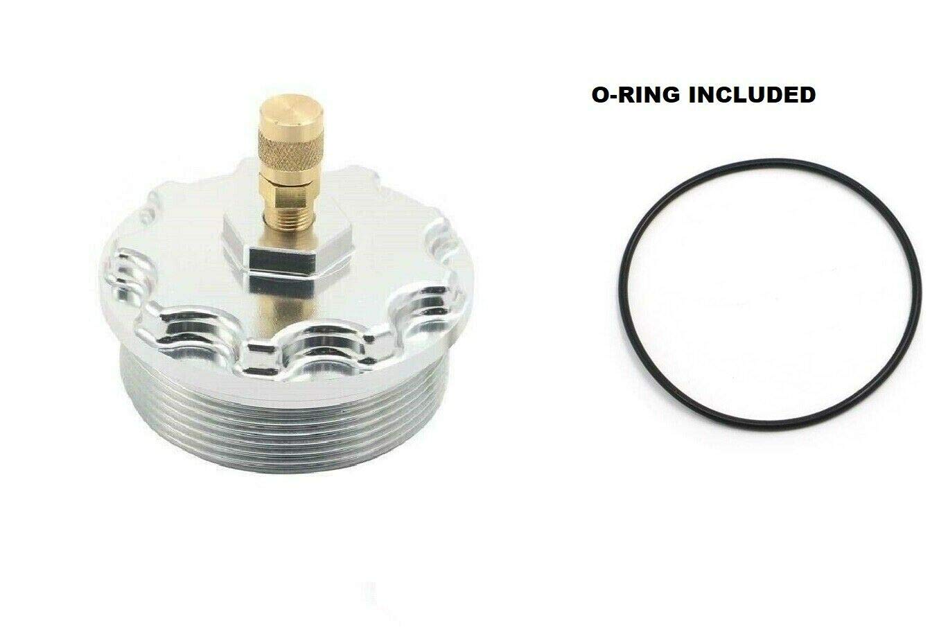 Buy UPGRADED Billet Aluminum Fuel Filter Cap w/Pressure Port 2003-2007 ...