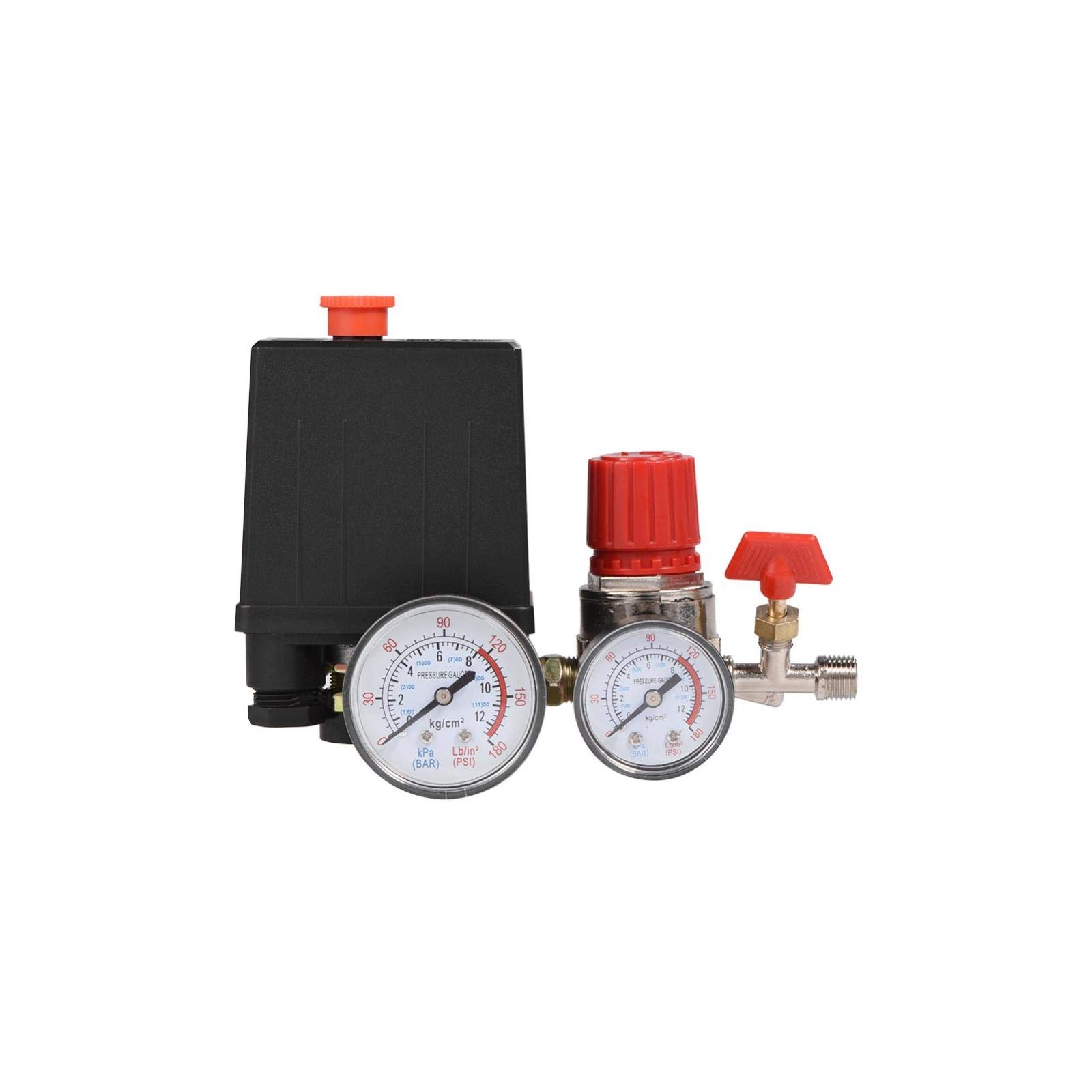 Buy 2-G1/4 Air Compressor Pressure Control Switch,0.05-1.2Mpa 3000L/min ...