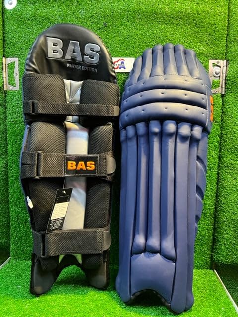 Buy BAS Players Edition Navy Blue Batting PAD Men Size (RIGHTY Men ...