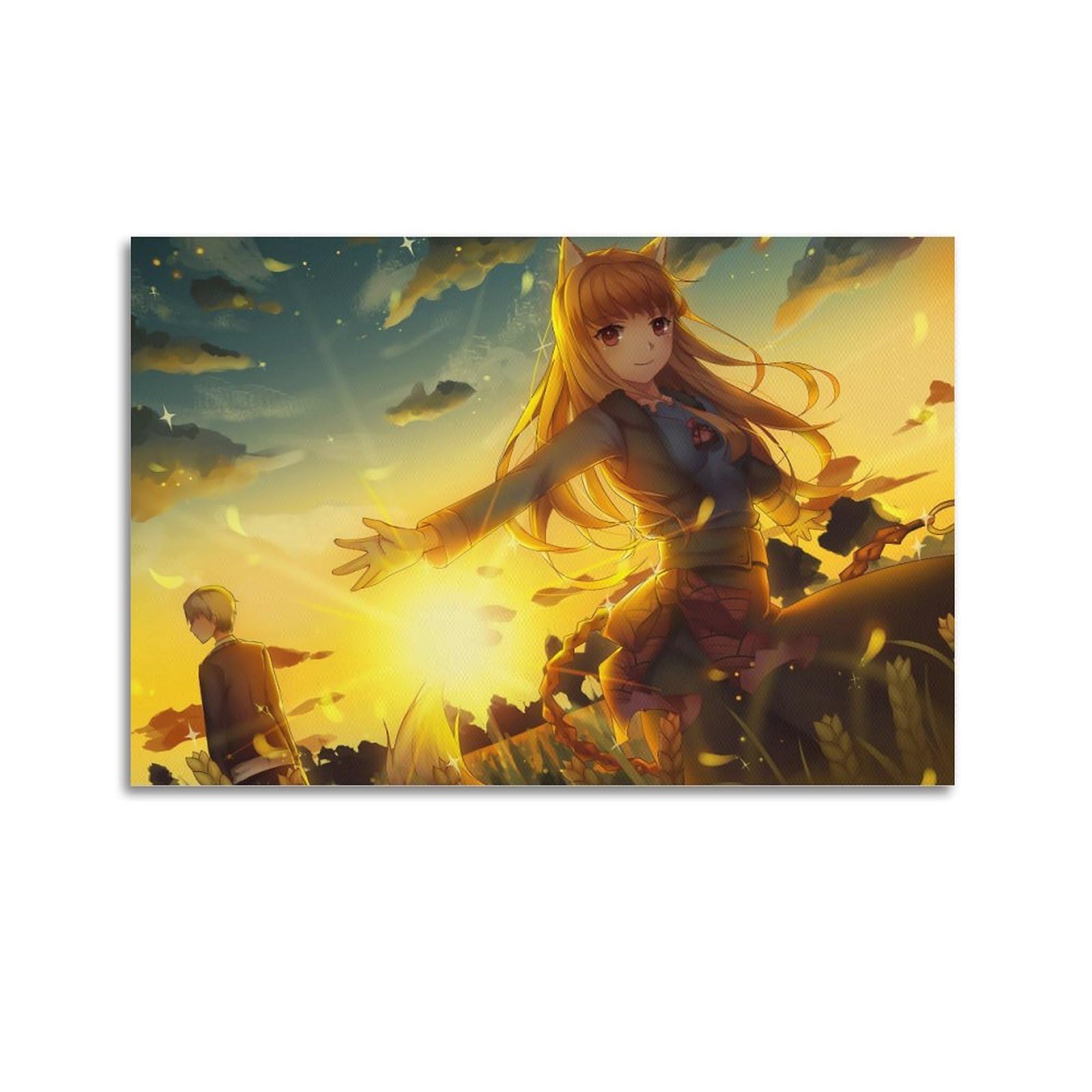 Anime Fire Wolf Girl