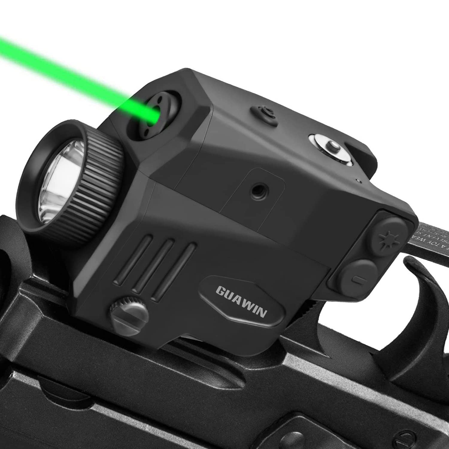 Buy GUAWIN Rechargeable Pistol Light, Red&Green Laser Beams for s with ...